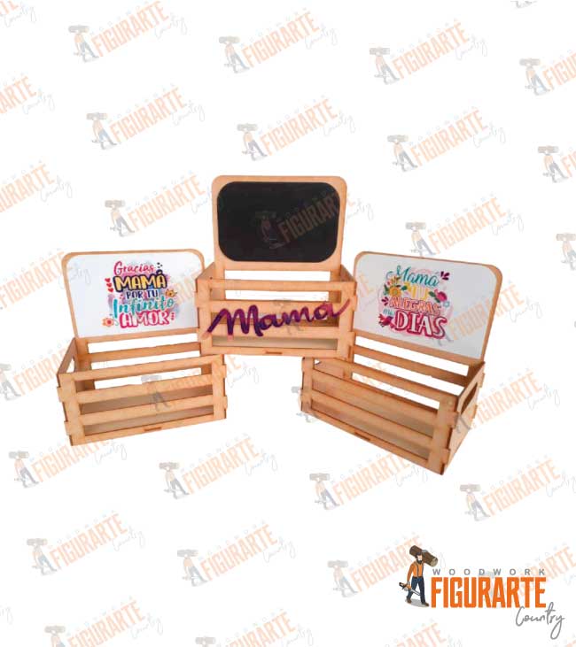Guacal Deluxe Doble Corazón #4 - Figurarte Country SAS