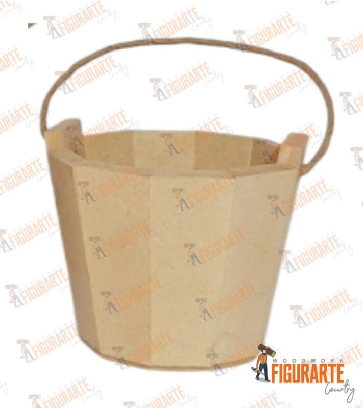 Balde MDF - Figurarte Country SAS