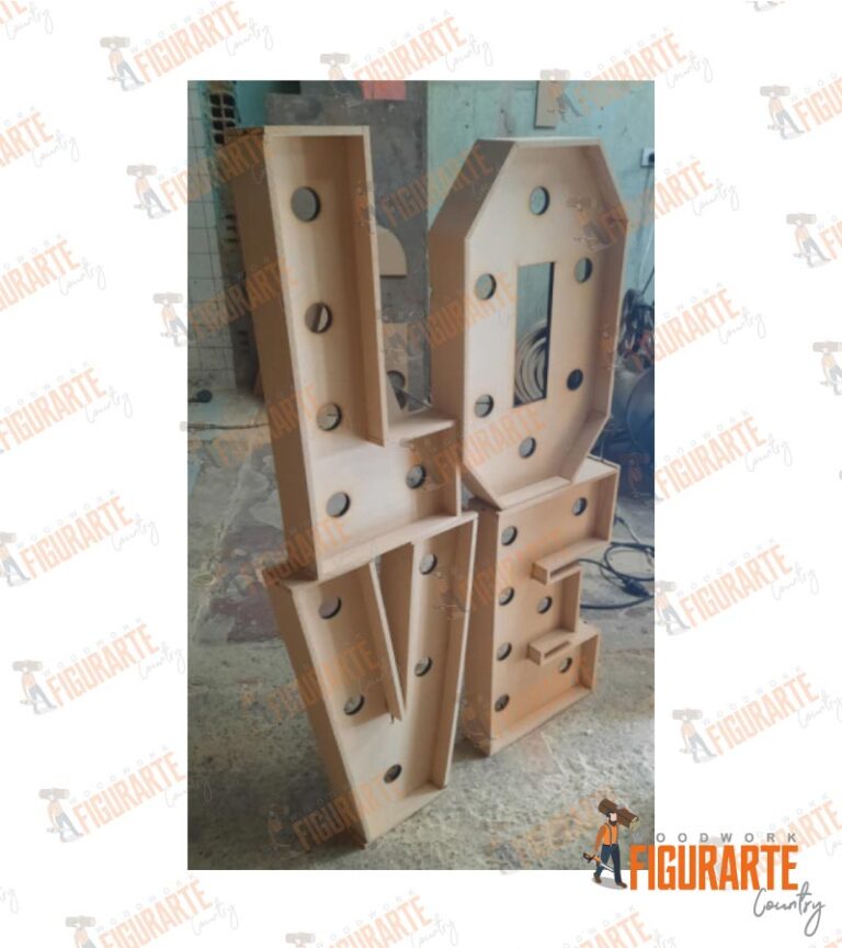 Letras Para Bombillo - Figurarte Country SAS